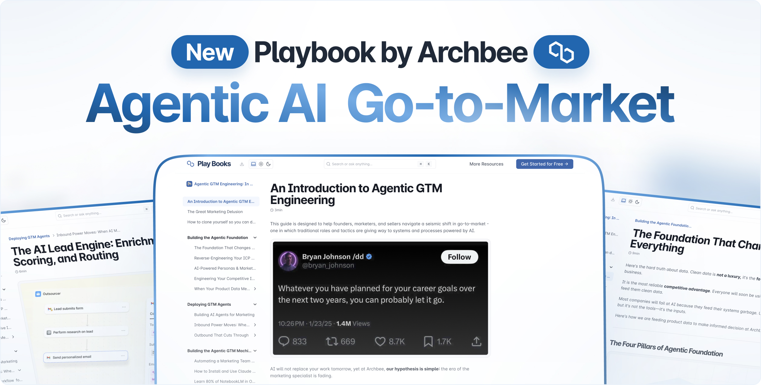 Archbee Playbook - Agentic GTM Engineering: 10x Scaling Without 10x the Work | Archbee Blog
