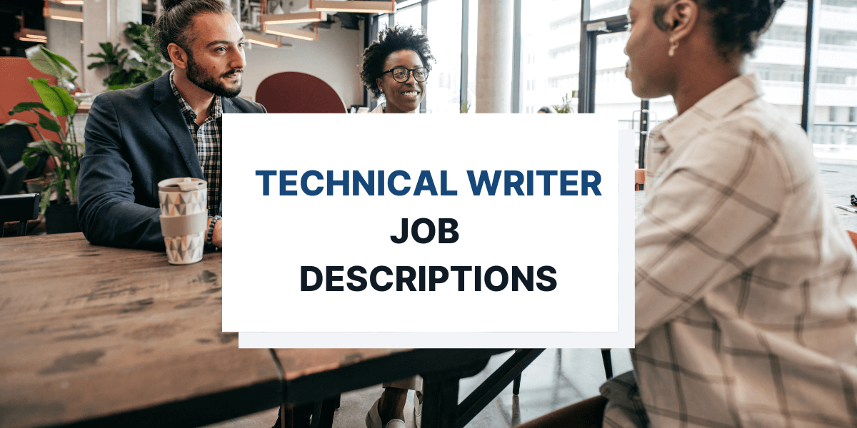 Writing Effective Job Descriptions for Hiring Technical Writers ...