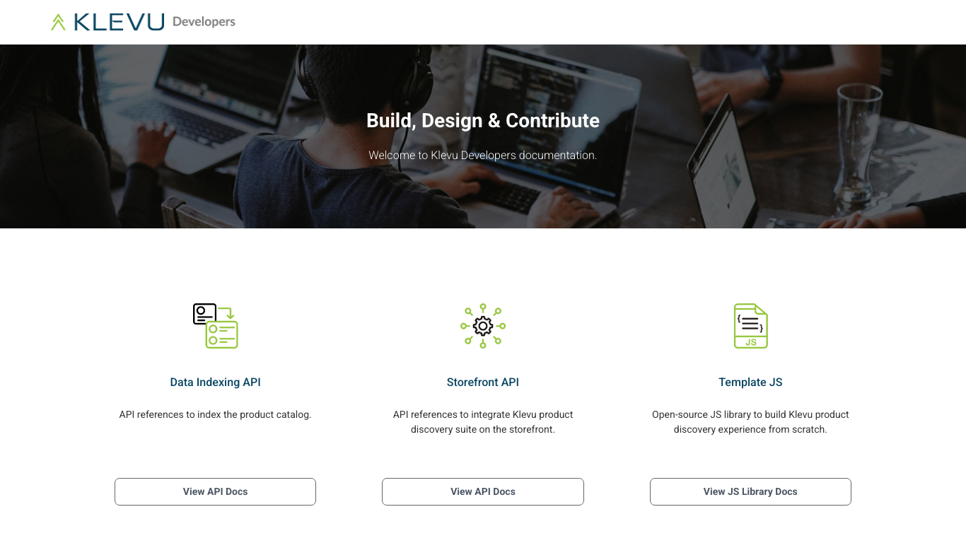 Klevu | Documentation Portals built with Archbee